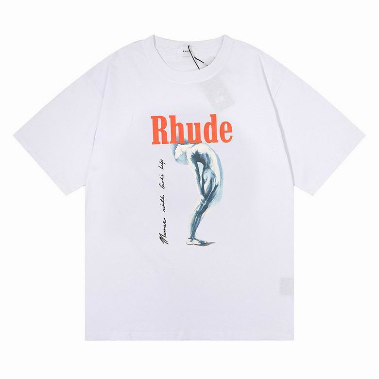 Rhude T Shirt s-xl 6ht02-Fashion丨QiQi